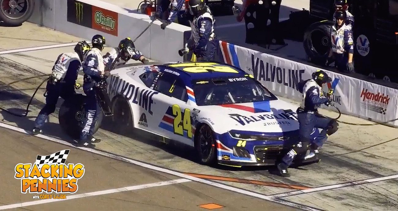 Byron details why his front changer jumps over front fender | NASCAR