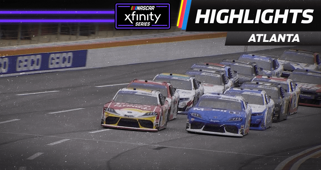 Sammy Smith leads the Xfinity field to green at Atlanta | NASCAR