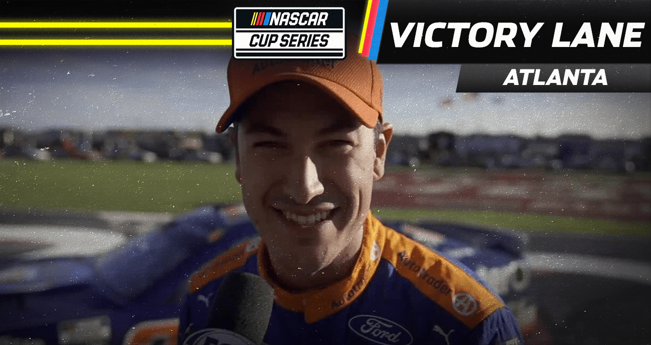 Joey Logano has 'full circle' moment in first Atlanta win | NASCAR