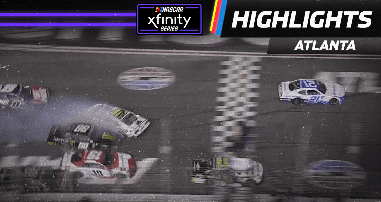 Hill wins, Kligerman spins in Xfinity finish at Atlanta | NASCAR