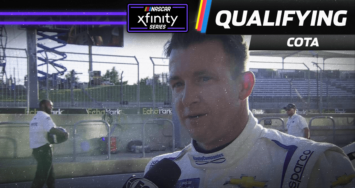 AJ Allmendinger will start P1 for the Xfinity Series race at COTA - NASCAR