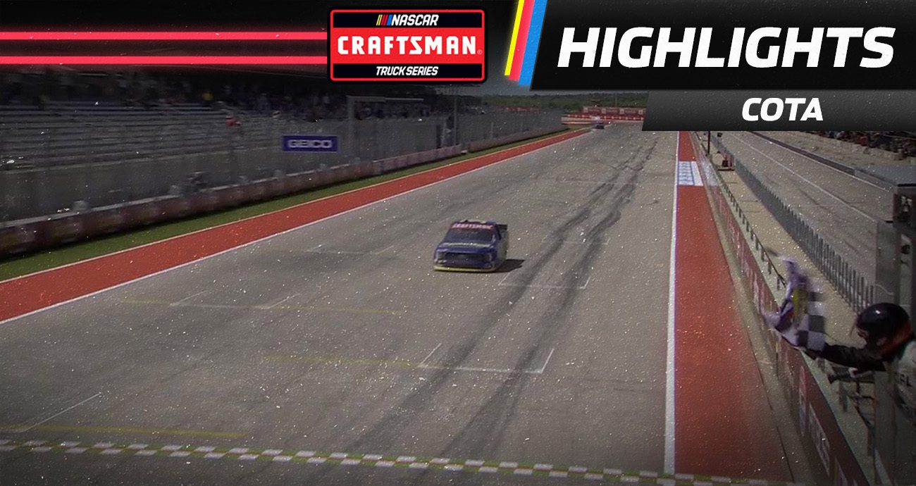 Smith cruises in Truck Series final lap, wins at COTA | NASCAR