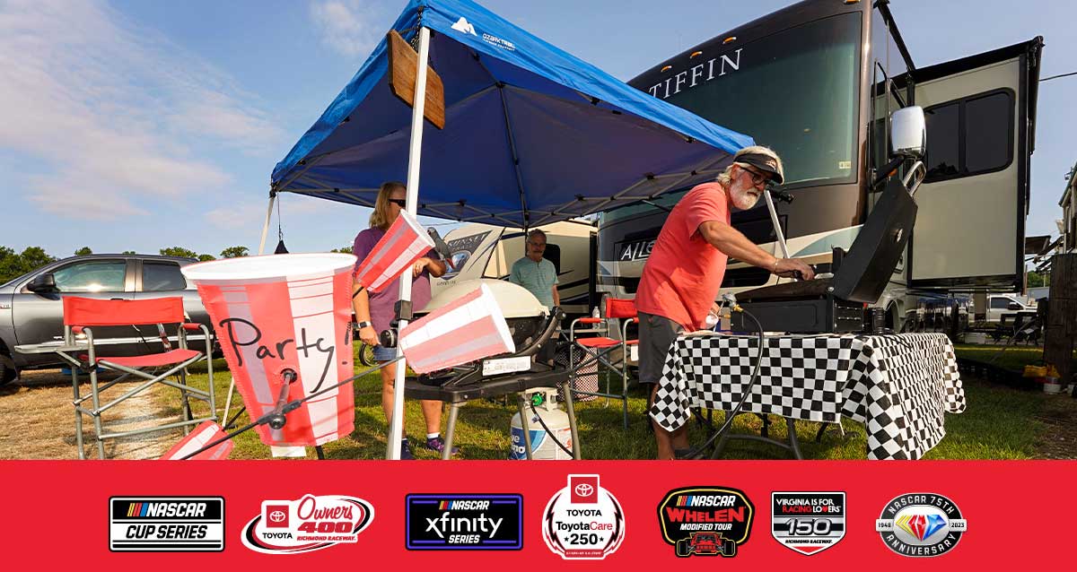 0328 RR - Camping Opens - Official Site Of NASCAR