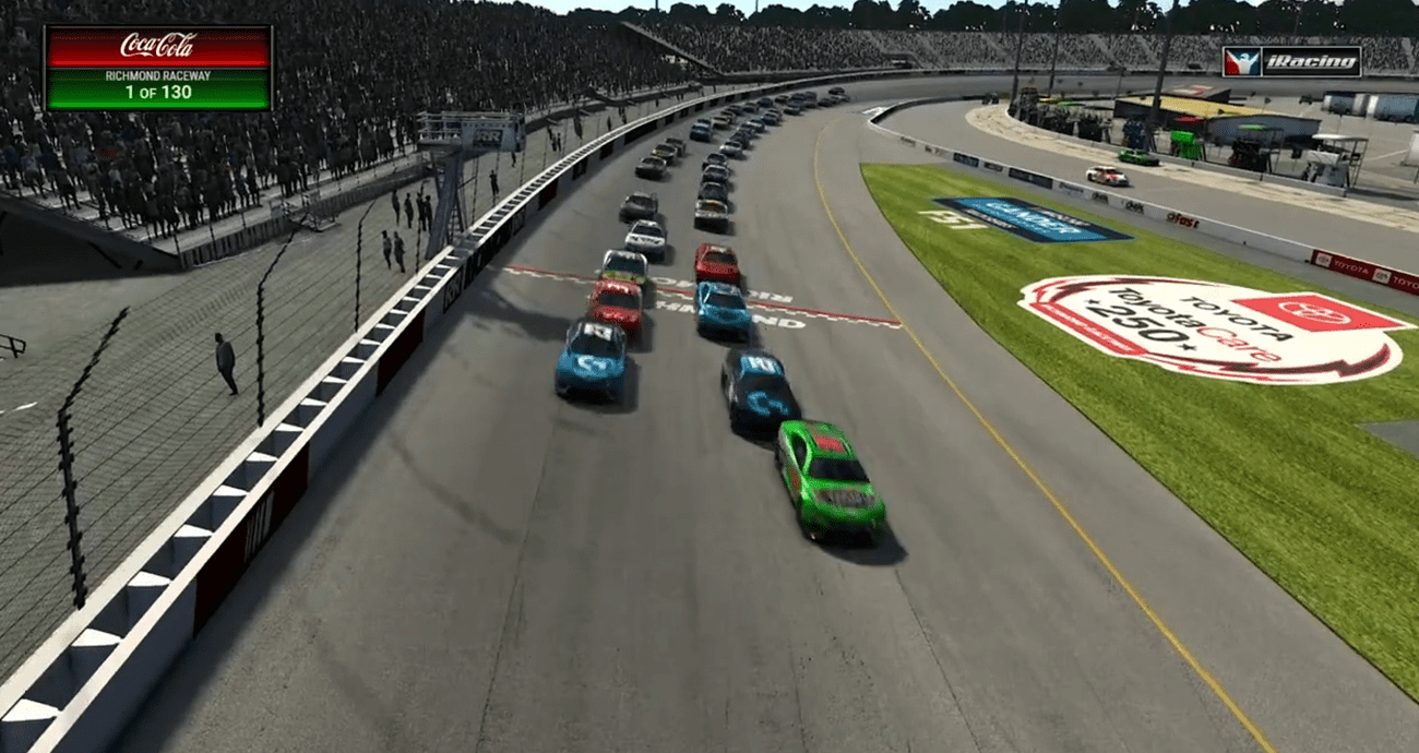 eNASCAR: iRacing goes green at virtual Richmond | NASCAR