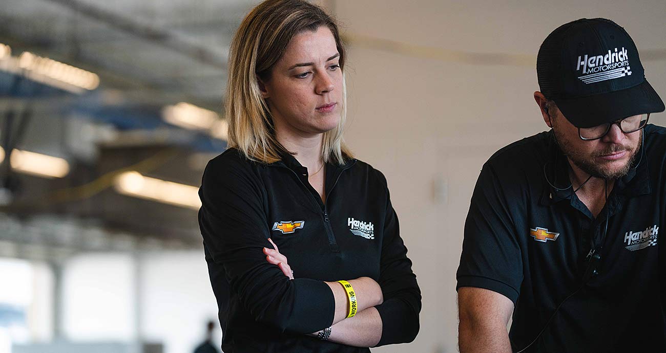 As Garage 56 'chief of staff,' Jessica Hook fulfills dream | NASCAR