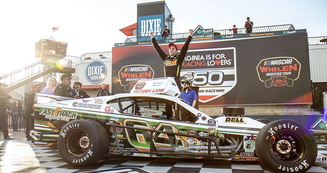 Austin Beers scores emotional first NASCAR Whelen Modified Tour victory ...