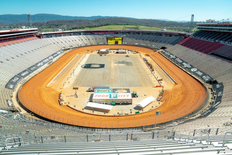 Bristol Dirt Race track is prepped and ready for action | NASCAR