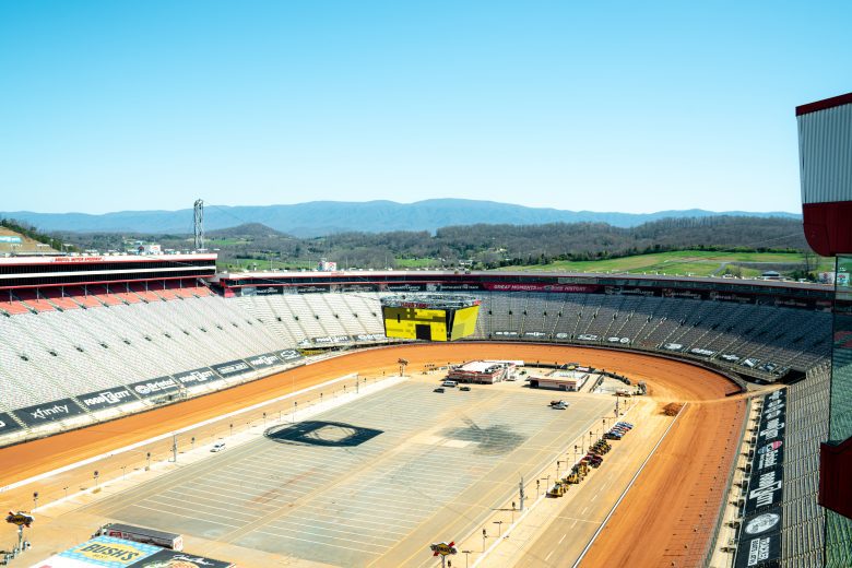 Bristol Dirt Race track is prepped and ready for action | NASCAR