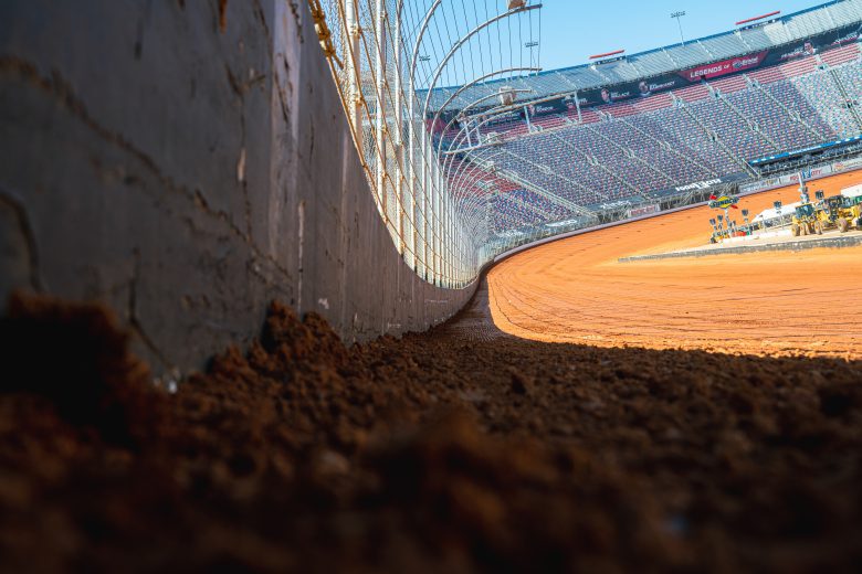 Bristol Dirt Race track is prepped and ready for action | NASCAR