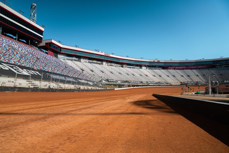 Bristol Dirt Race track is prepped and ready for action | NASCAR