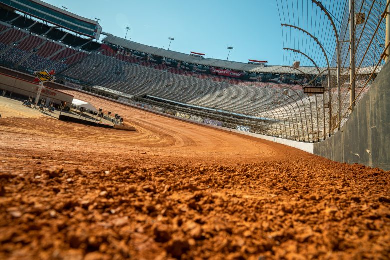 Bristol Dirt Race track is prepped and ready for action | NASCAR