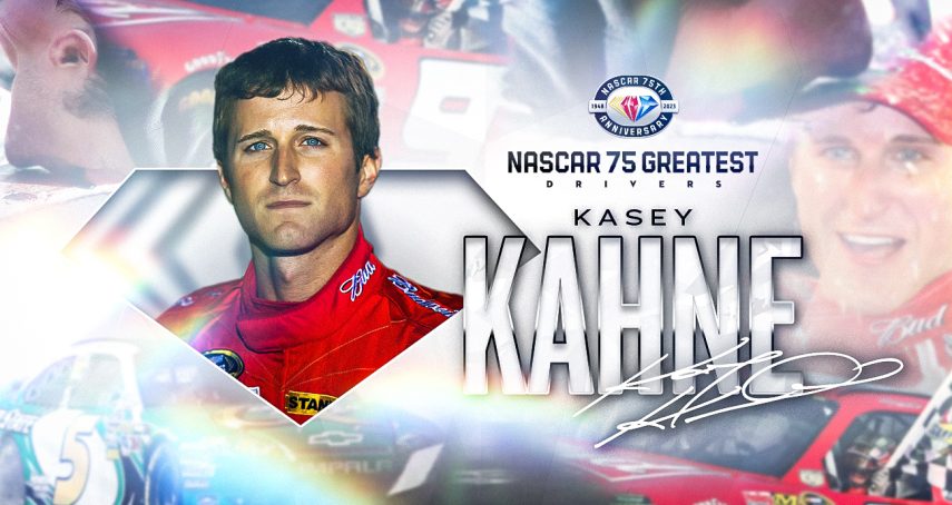 Kasey Kahne joins roster of NASCAR's 75 Greatest Drivers