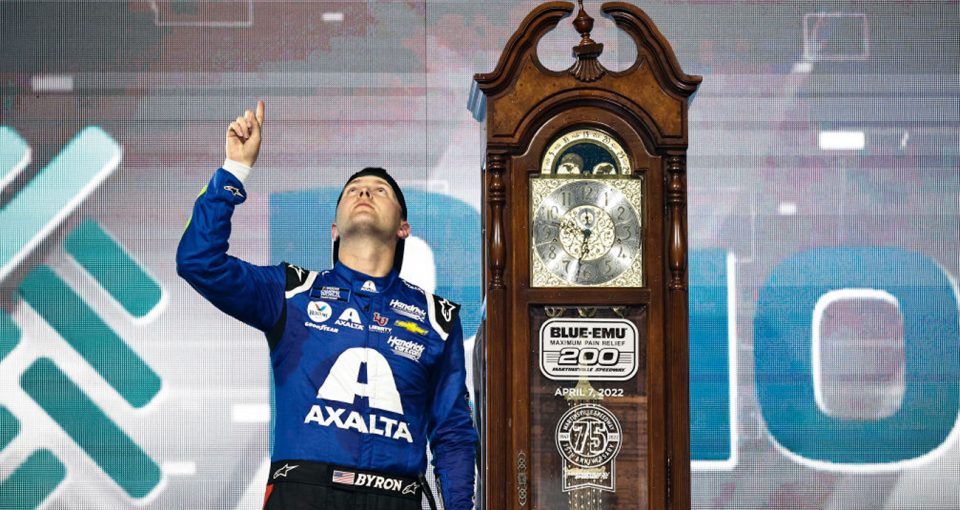 The story behind Martinsville's grandfather clock | NASCAR
