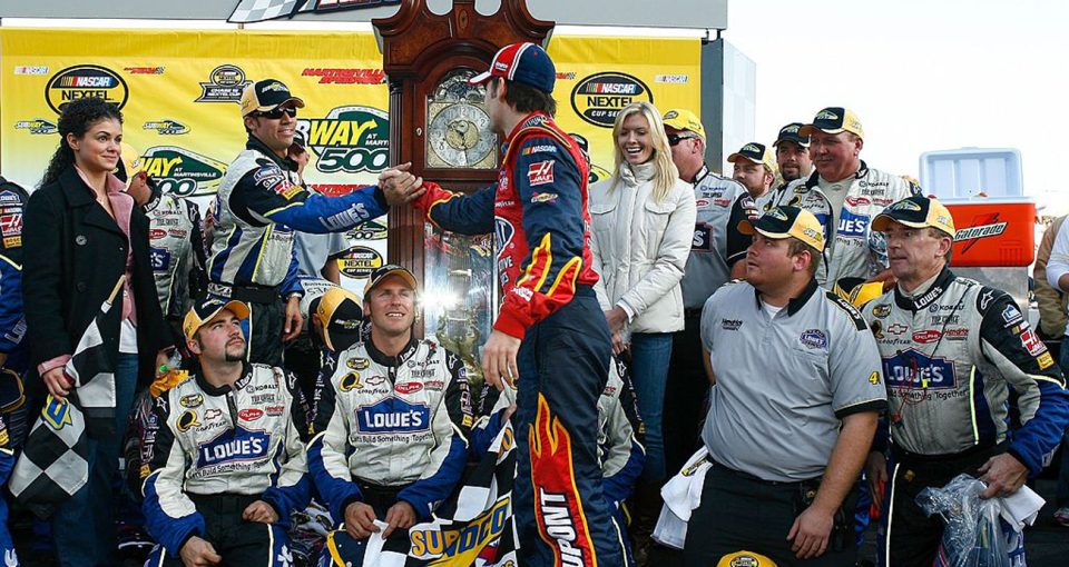 The story behind Martinsville's grandfather clock | NASCAR