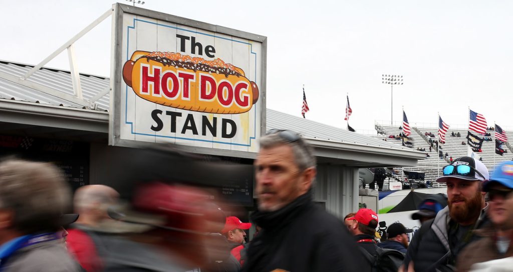 Martinsville hot dog stand stands the test of time - NASCAR