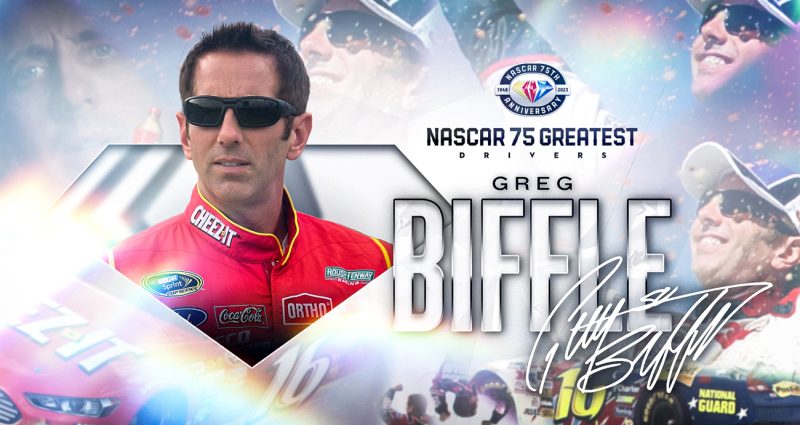 Greg Biffle earns selection to 75 Greatest Drivers list | NASCAR