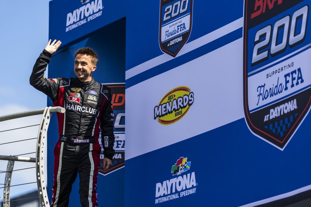 How to watch Frankie Muniz's NASCAR races