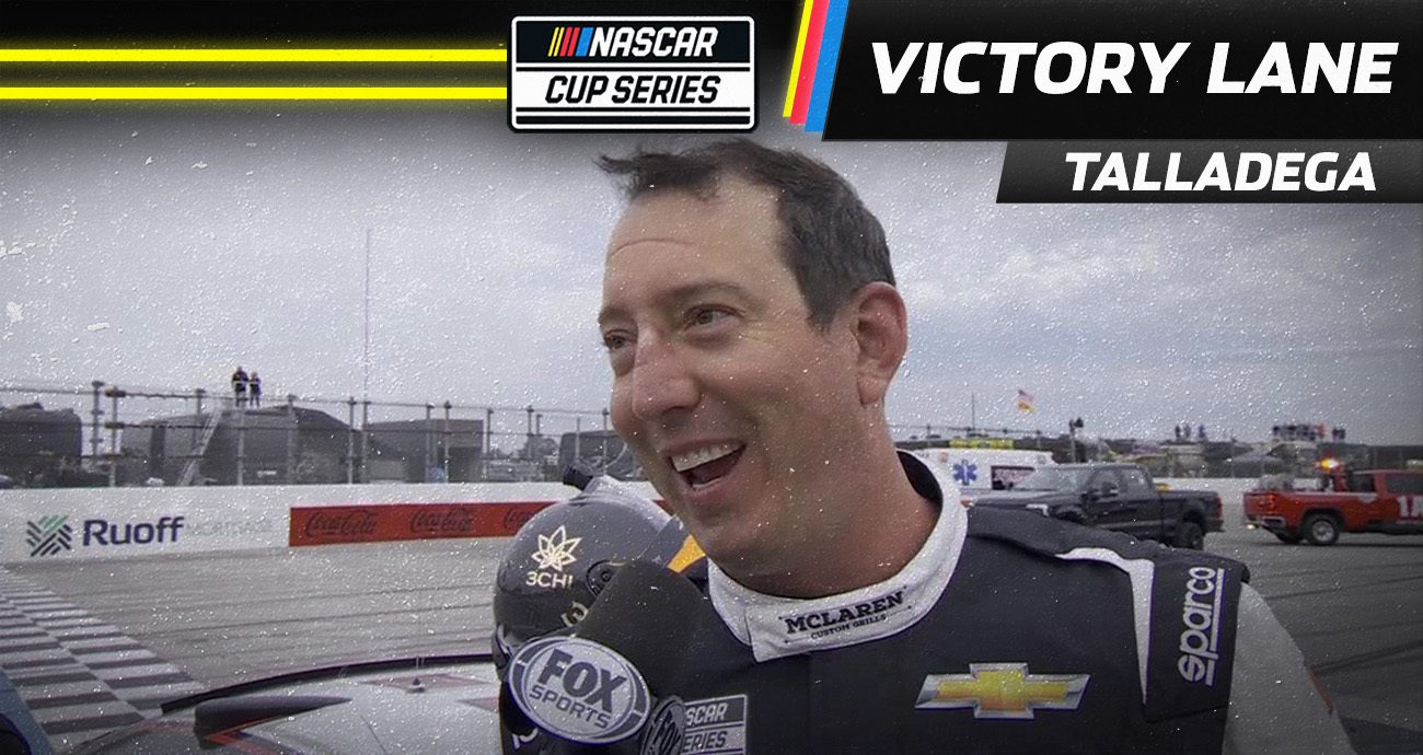 'You gotta take 'em when they come': Busch returns to Victory Lane - NASCAR