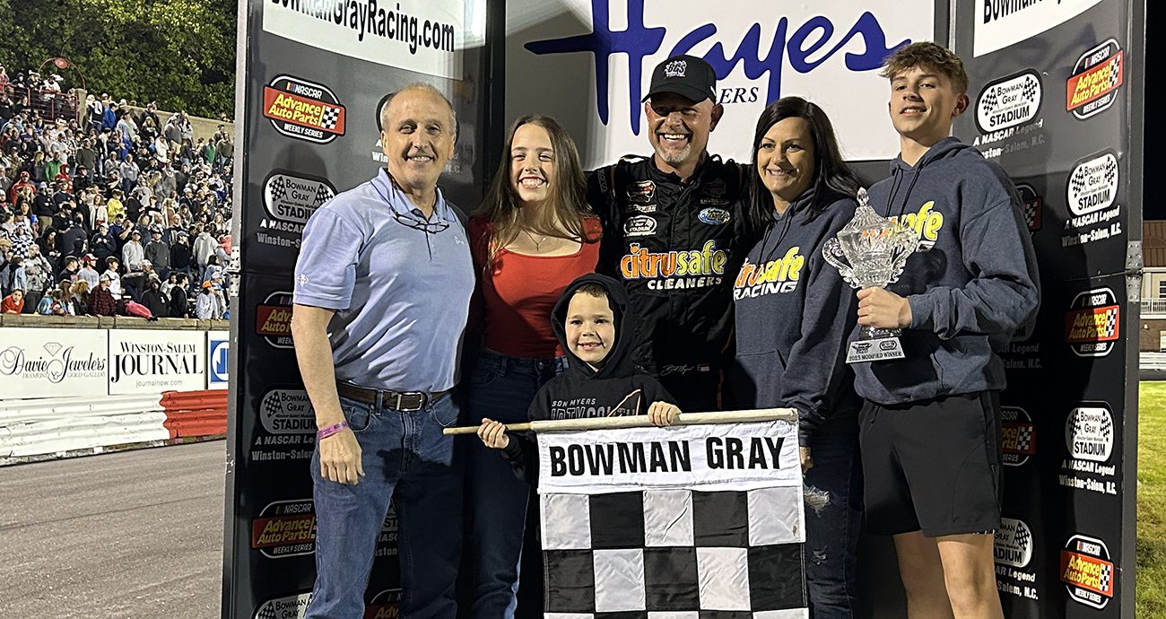 Burt Myers steals season-opening Hayes Jewelers 200 at Bowman Gray ...