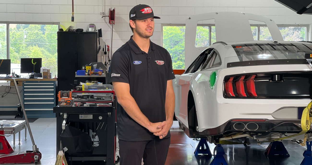 Go behind the scenes at Front Row Motorsports - NASCAR