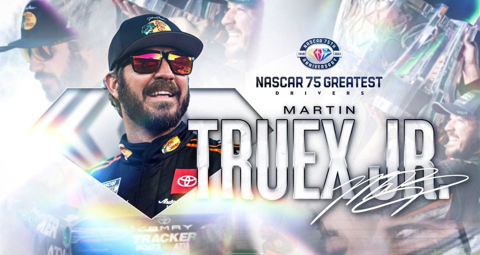 Martin Truex Jr. adds name to NASCAR 75 Greatest Drivers roster