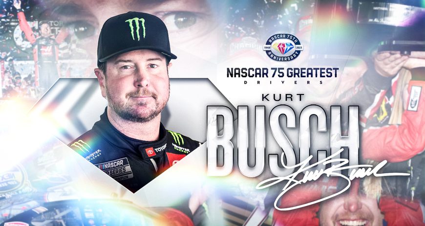 Kurt, Kyle Busch join list of NASCAR’s 75 Greatest Drivers