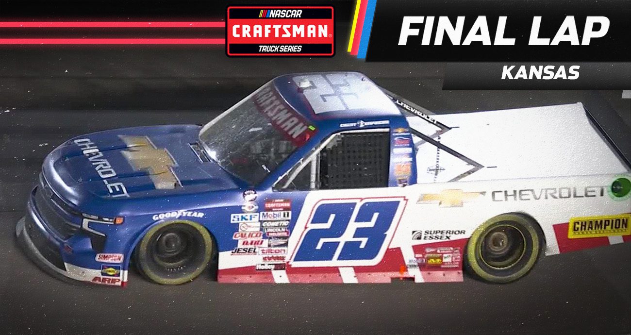 Grant Enfinger prevails at Kansas, wins eighth career Truck race | NASCAR