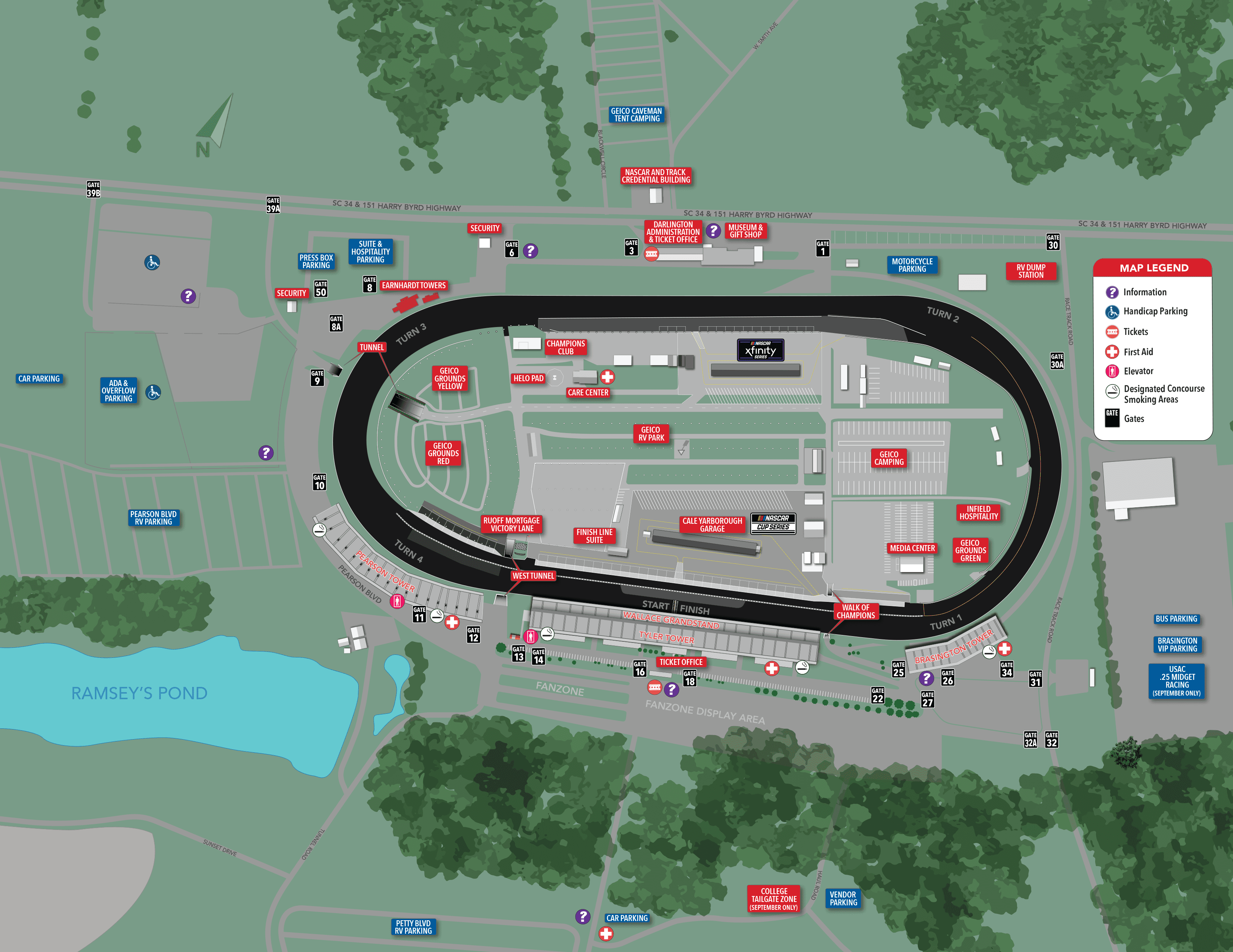 SEC - Darlington- August - Xfinity | Official Site Of NASCAR