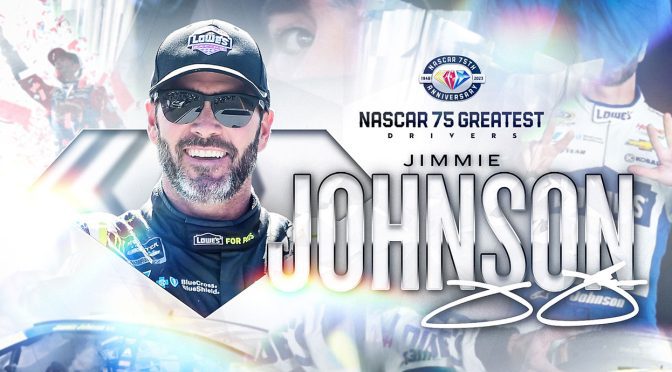 Johnson named to NASCAR's 75 Greatest Drivers list - NASCAR