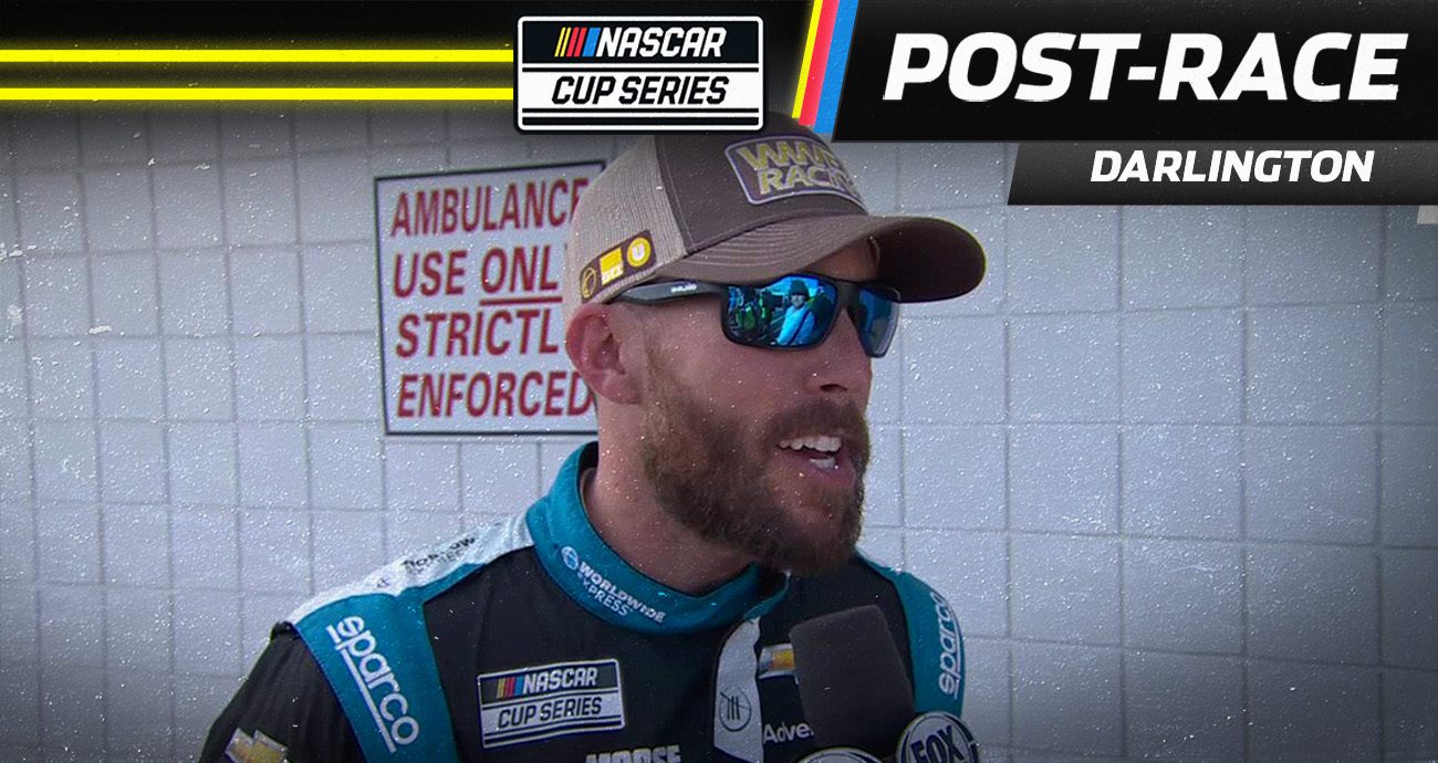 Ross Chastain on Larson hit: 'I wanted to push him up' | NASCAR