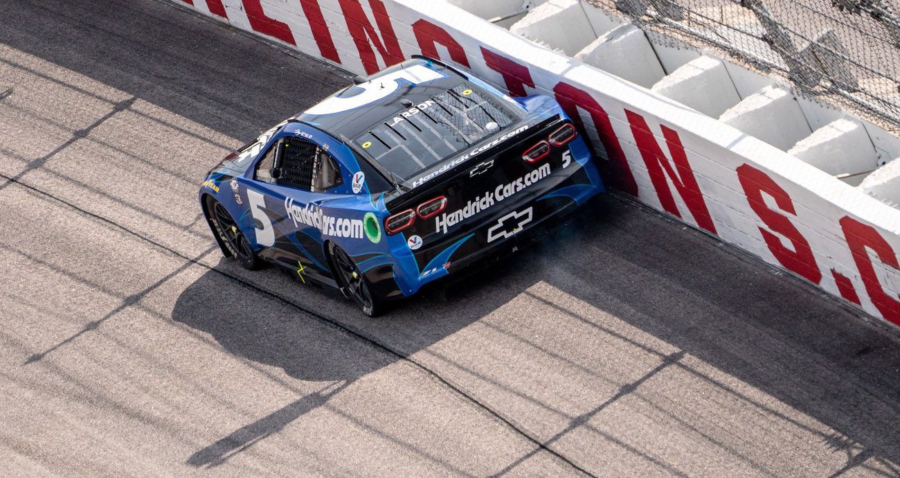 Brad Moran: 'Data shows the No. 5 fired first' on late restart | NASCAR