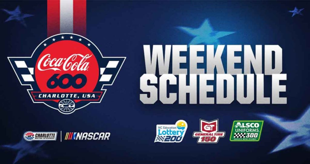 0526 CMS - Weekend Schedule - Official Site Of NASCAR
