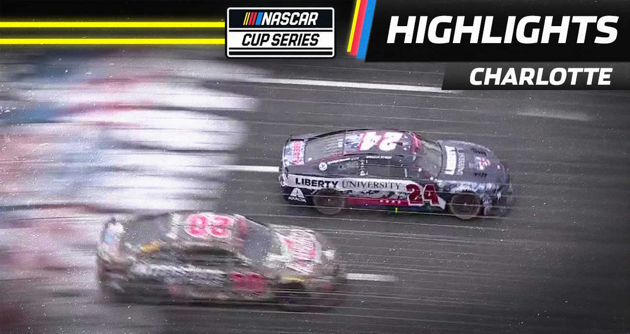 Byron holds off Bell for the stage win at Charlotte | NASCAR