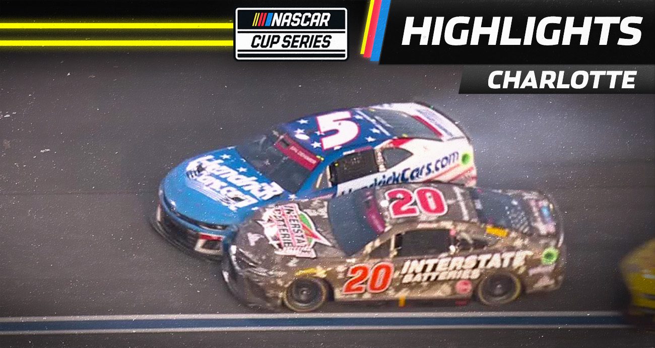 Larson starts multicar wreck in Coca-Cola 600 | NASCAR