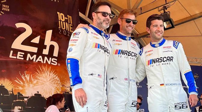 Fans welcome Garage 56 in Le Mans scrutineering | NASCAR