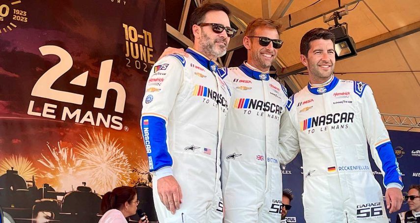 Fans welcome Garage 56 in Le Mans scrutineering | NASCAR