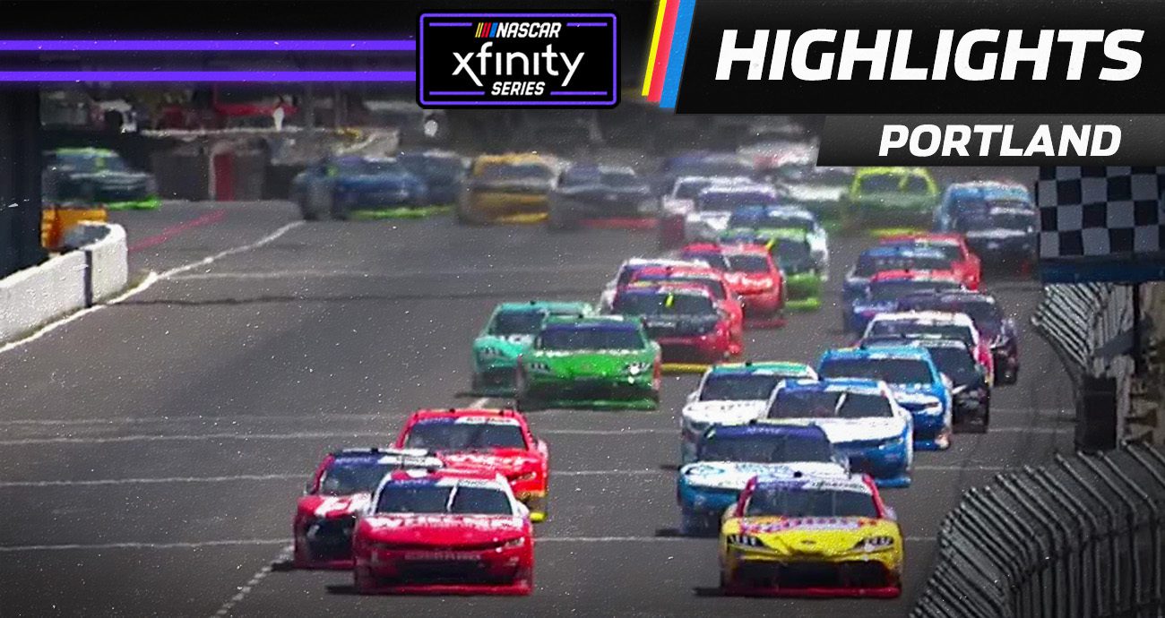 Xfinity Series races under blue skies at Portland - NASCAR
