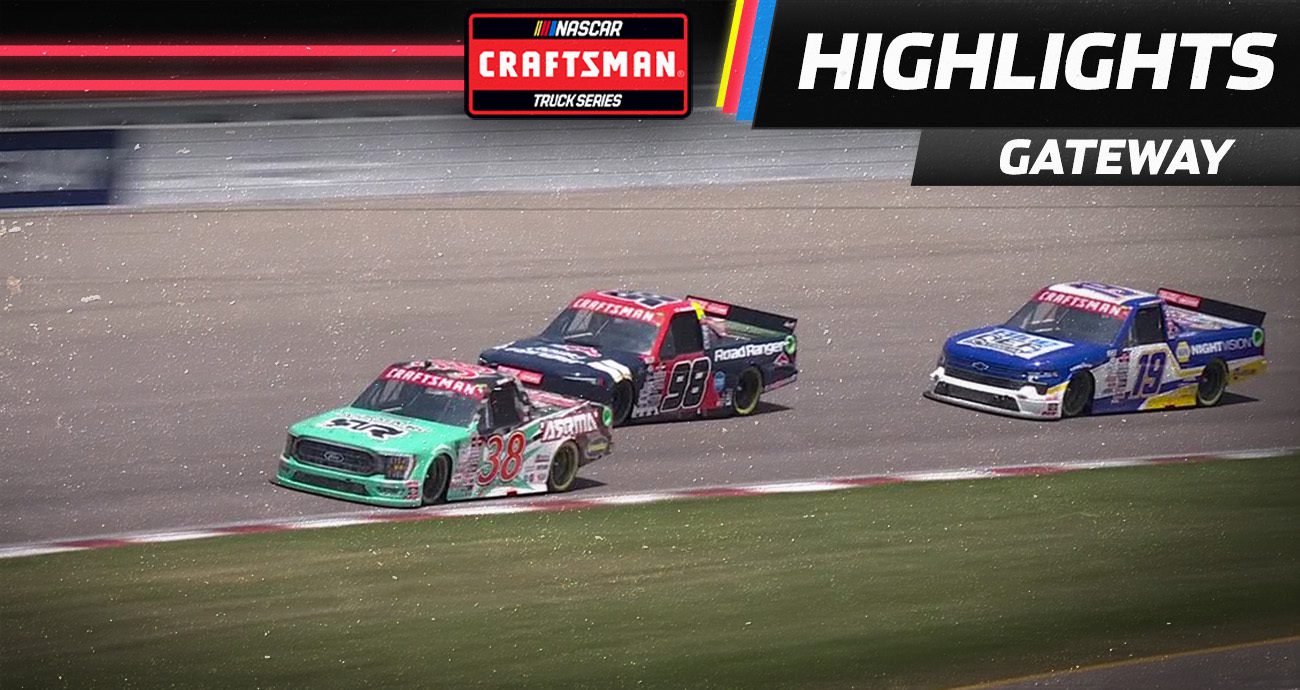 Zane Smith takes lead during Stage 2 restart | NASCAR