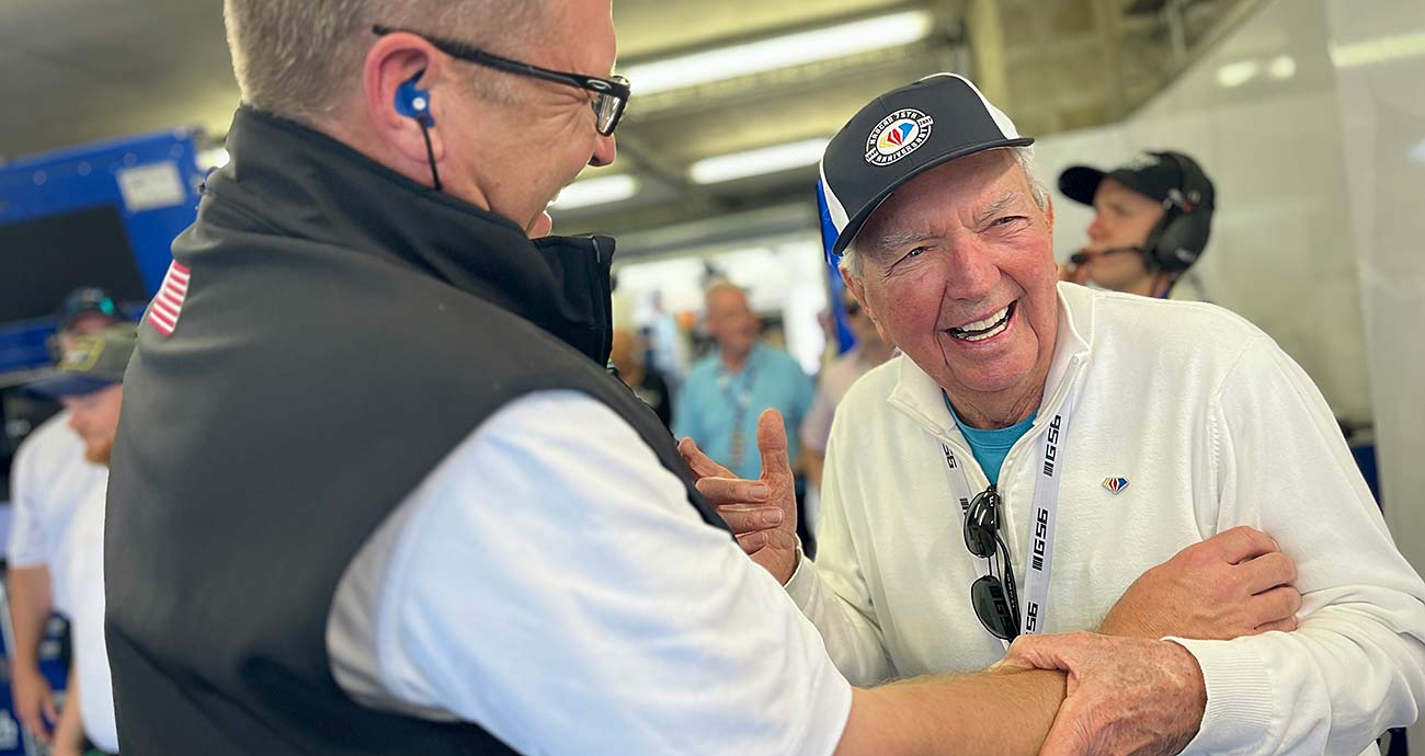 Hershel McGriff welcomed warmly in return to Le Mans | NASCAR
