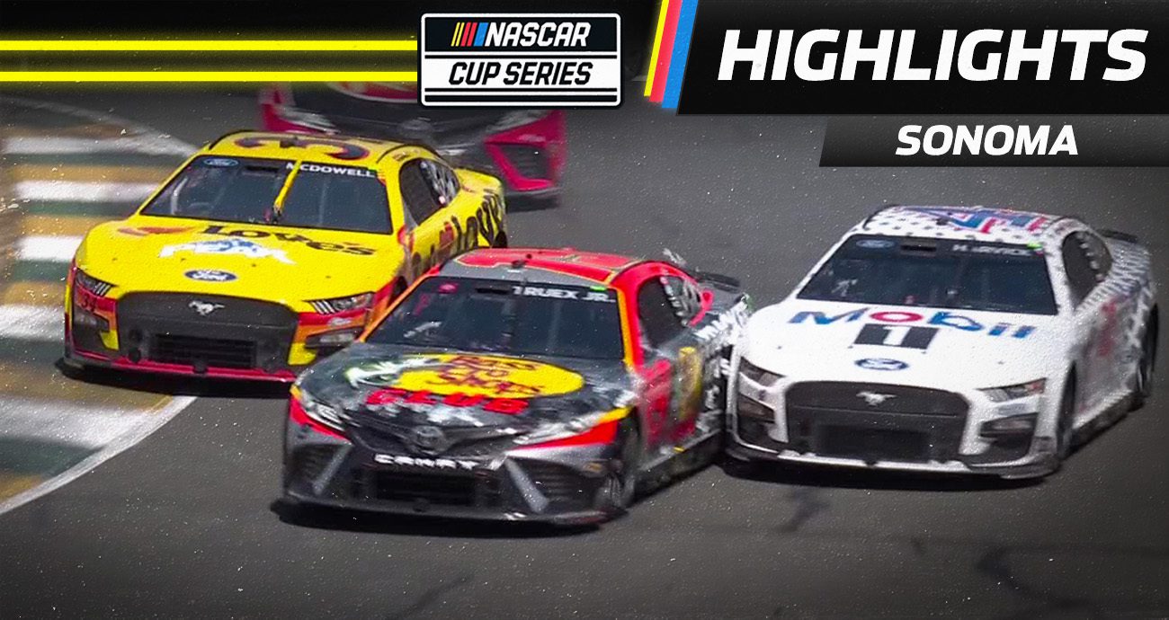 Kyle Busch takes P1 in Sonoma restart | NASCAR