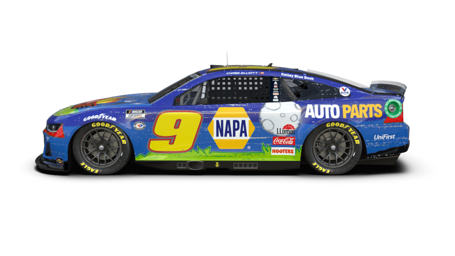 First look: Chase Elliott's "DESI9N TO DRIVE" scheme | NASCAR