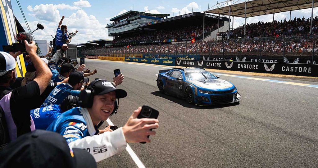 Magnifique! Garage 56 completes quest on global stage | NASCAR