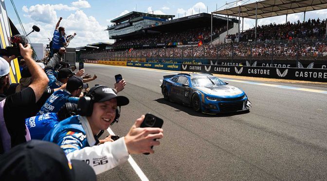 Magnifique! Garage 56 completes quest on global stage | NASCAR