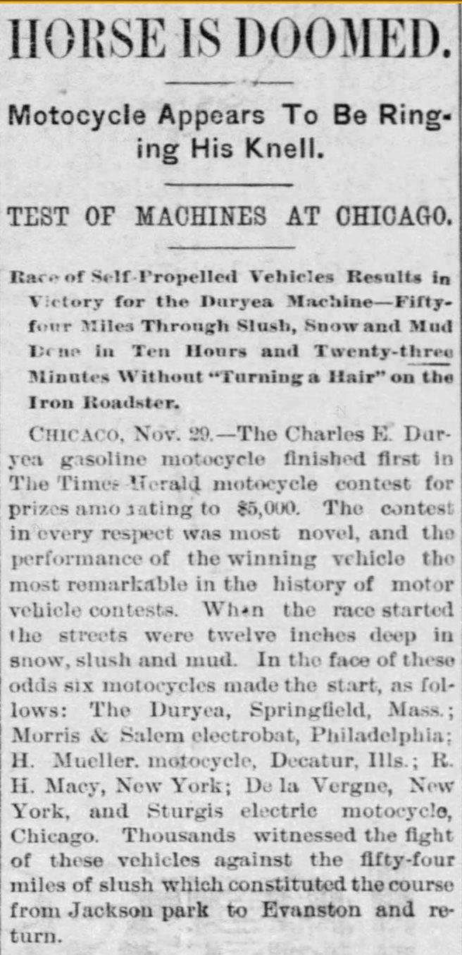 The story behind the first automobile race in U.S. history | NASCAR