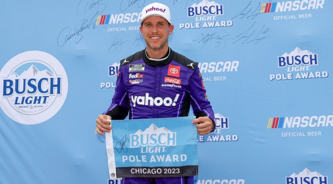 Hamlin wins Cup pole for inaugural Chicago Street Race - NASCAR