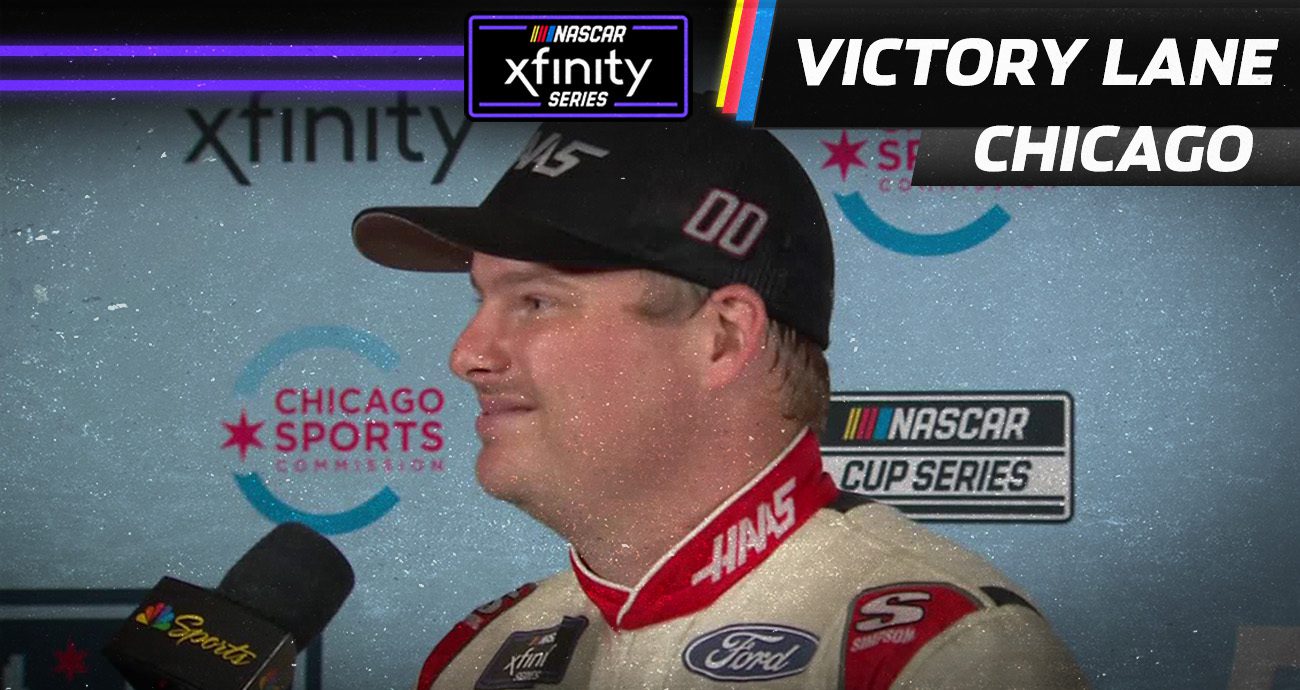 Cole Custer wins rain-shortened Chicago race | NASCAR