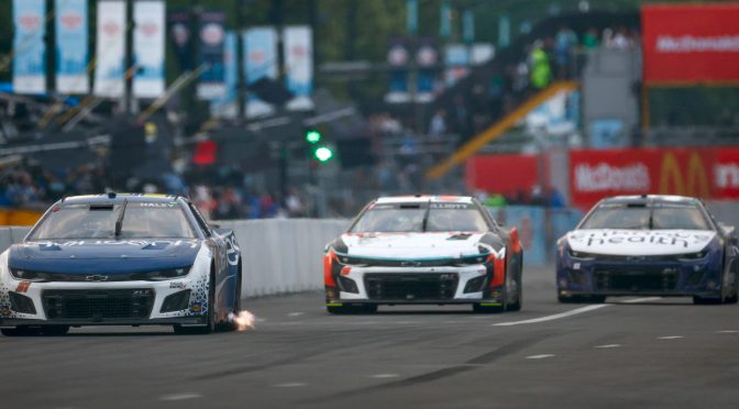 Haley, Elliott fall short of crucial win in Chicago - NASCAR