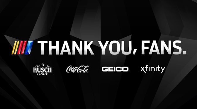 NASCAR, Premier Partners launch 'Thank You, Fans' | NASCAR