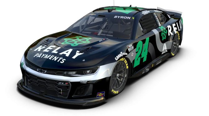 Relay Payments to sponsor No. 24 Chevy, William Byron | NASCAR
