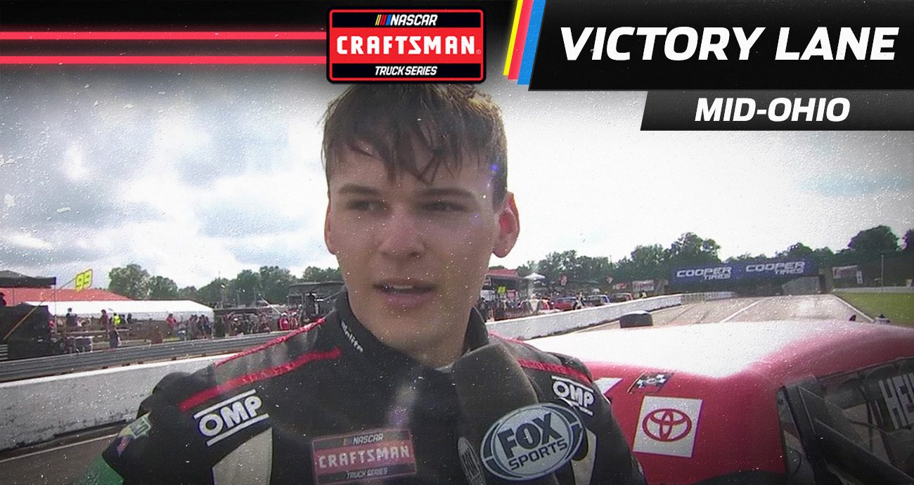 Heim describes 'unbelievable' Truck win at Mid-Ohio - NASCAR